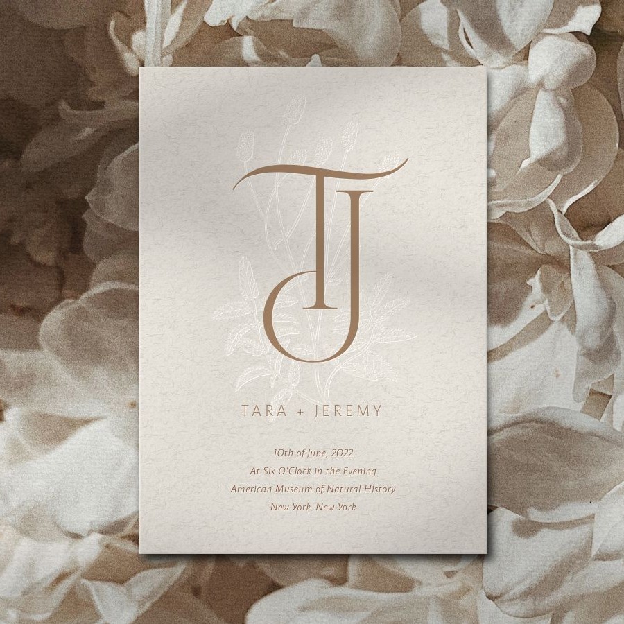 Online Wedding Invitation - Shop the Tara Collection at B&B