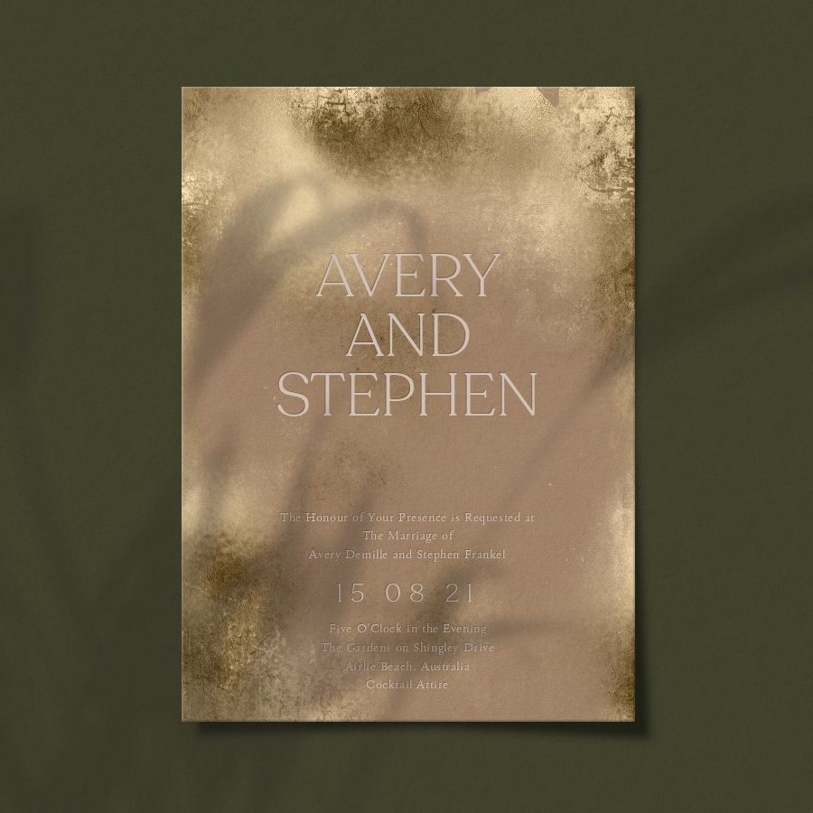 Online Wedding Invitation - Shop the Avery Collection at B&B