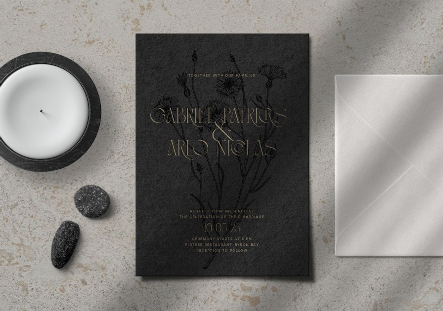 Online Wedding Invitation - Shop the Arlo Collection at B&B
