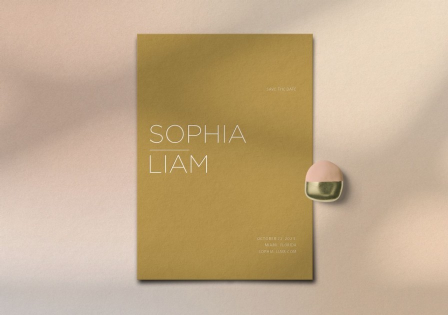 Save the Date Online - Shop the Liam Collection at B&B