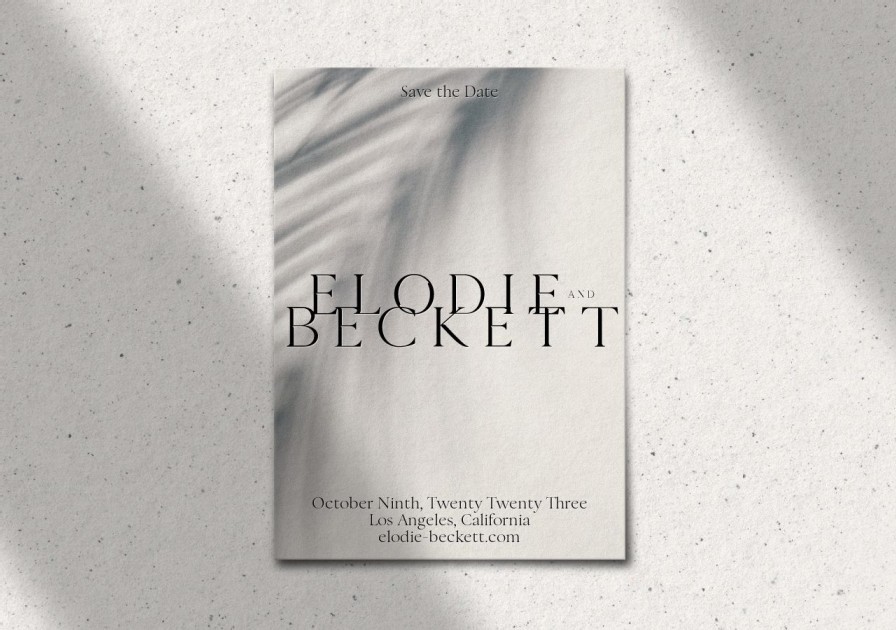 Save the Date Online - Shop the Beckett Collection at B&B