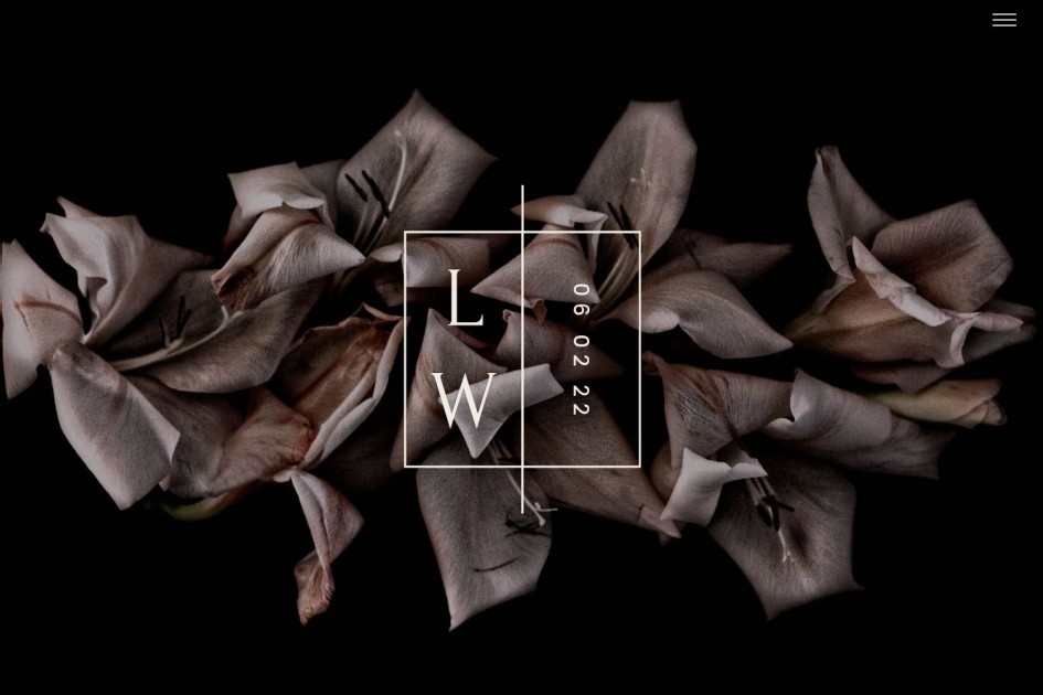 Great Wedding Websites - Check out the Lilith Design at B&B