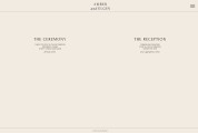 Great Wedding Websites - Check out the Aaron Design at B&B